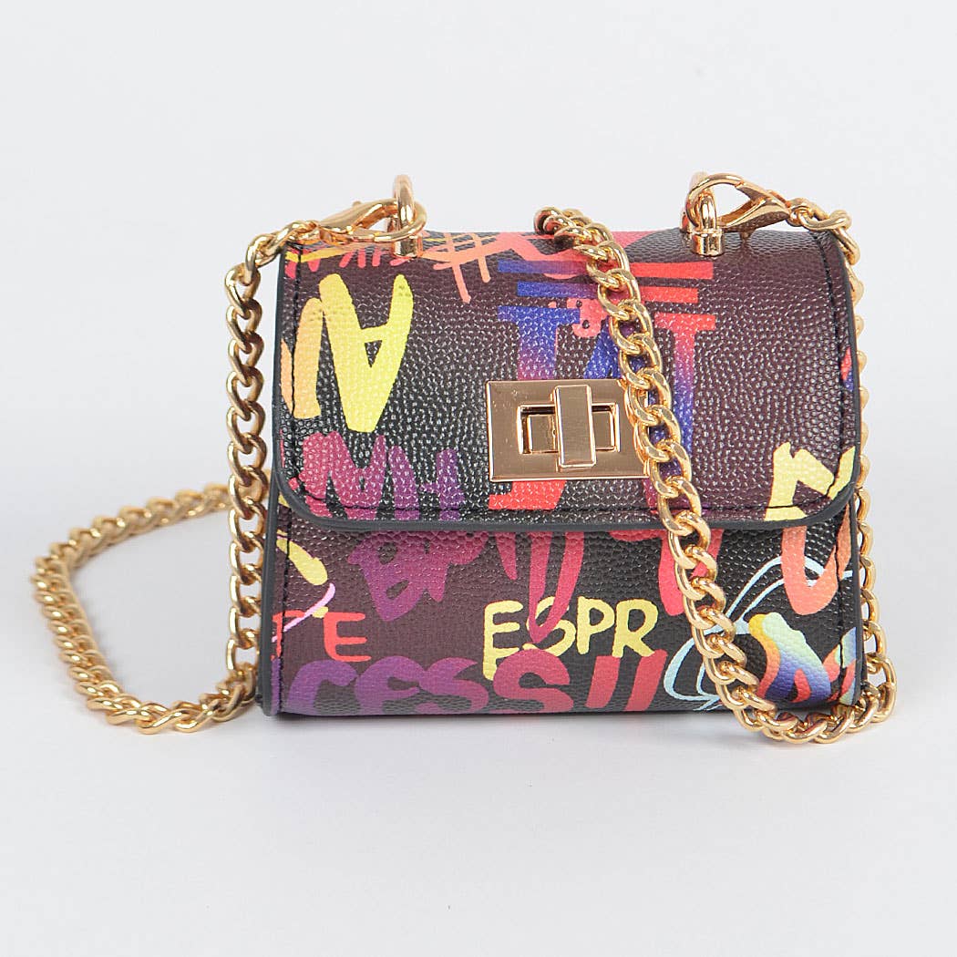 Graffiti Mini Bag – Cay'lah Boutique